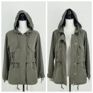 Club Monaco Jackets & Coats | Speckled Utility Jacket | Poshmark